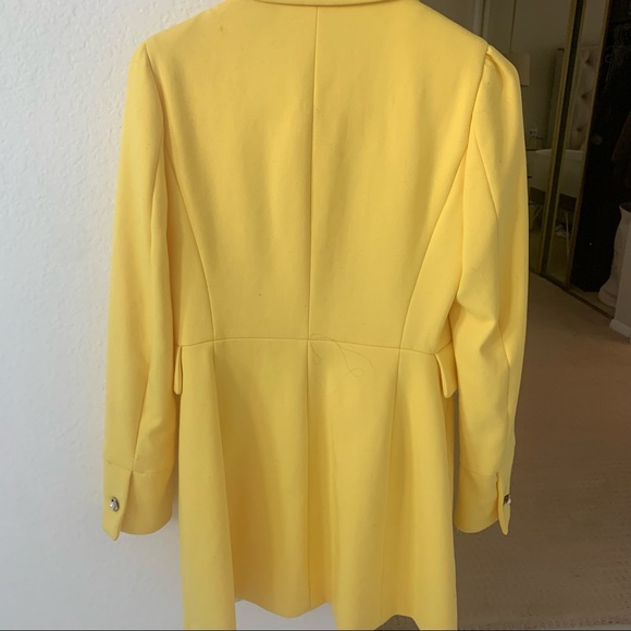 Zara | Jackets & Coats | Yellow Zara Blazerjacket | Poshmark
